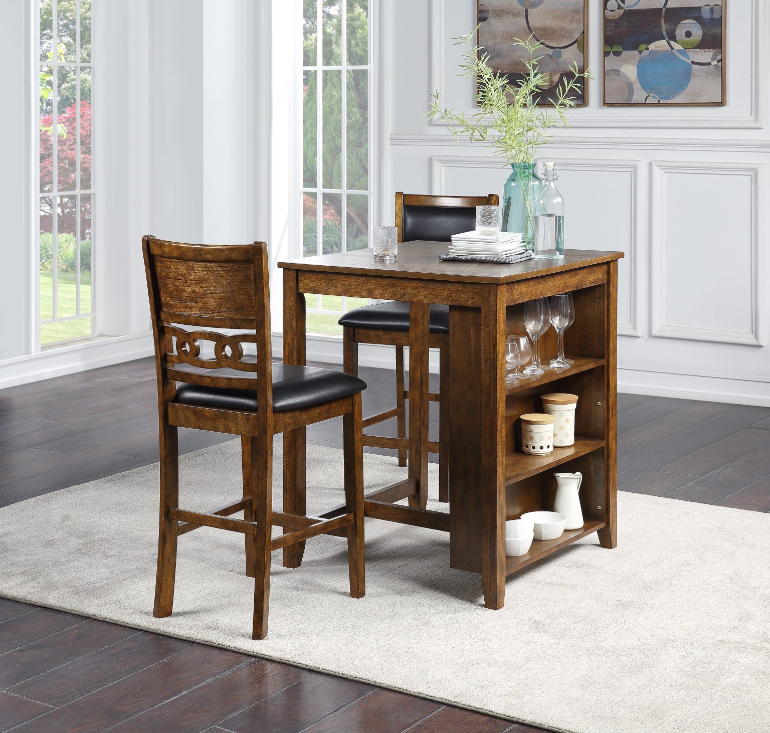 Gia Brown Dining Collection - New Classic Furniture