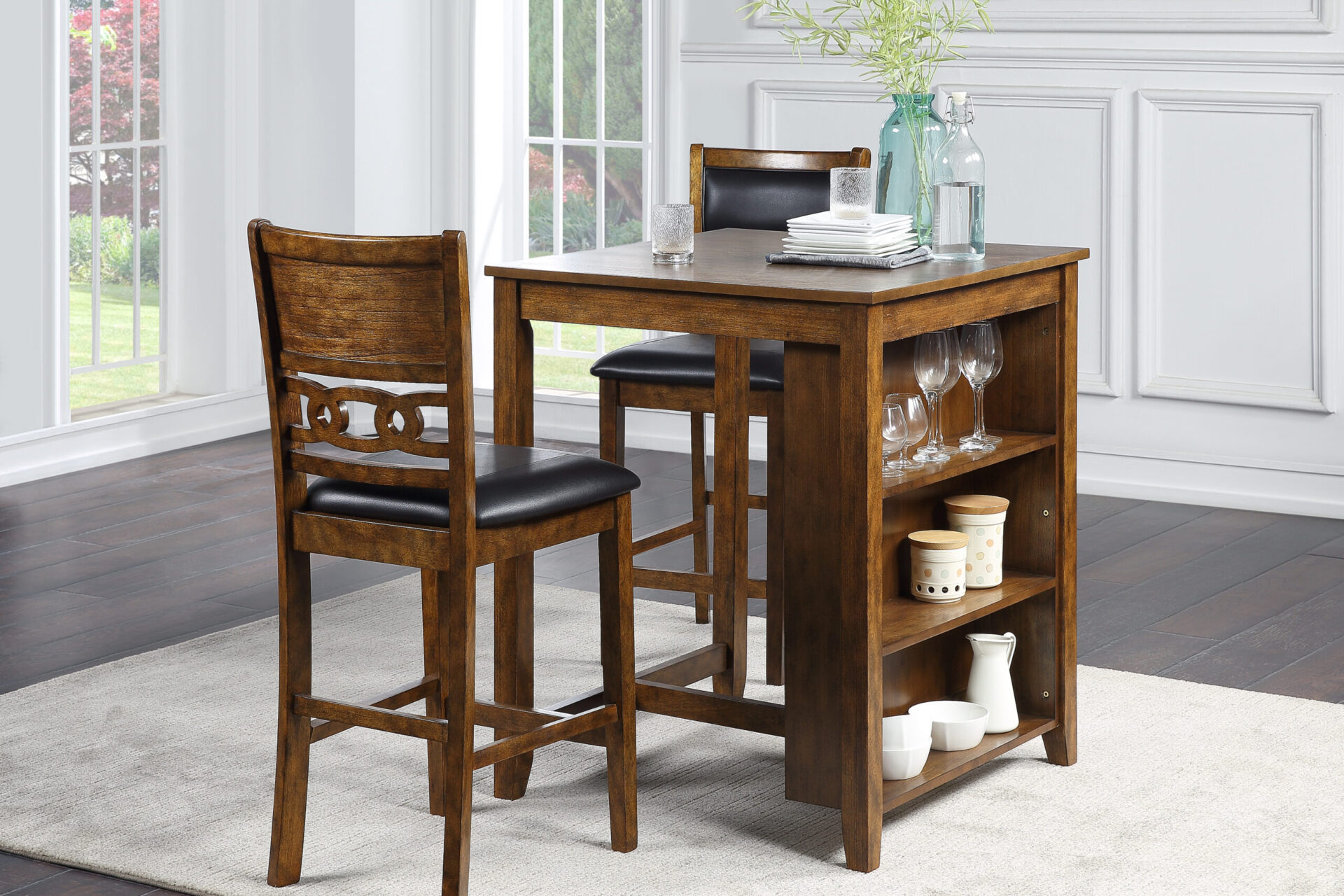 Gia Brown Dining Collection - New Classic Furniture