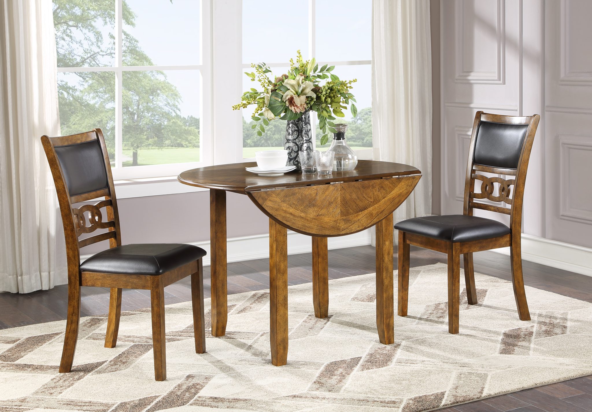 Gia Brown Dining Collection - New Classic Furniture