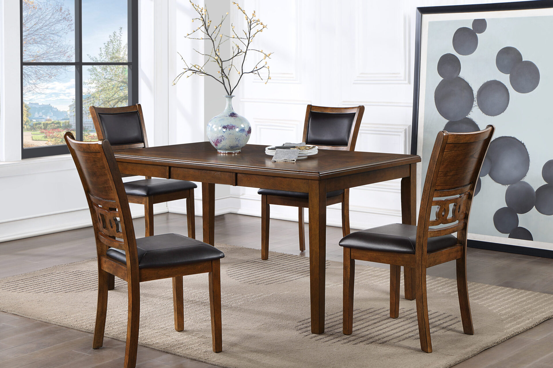 Gia Brown Dining Collection - New Classic Furniture