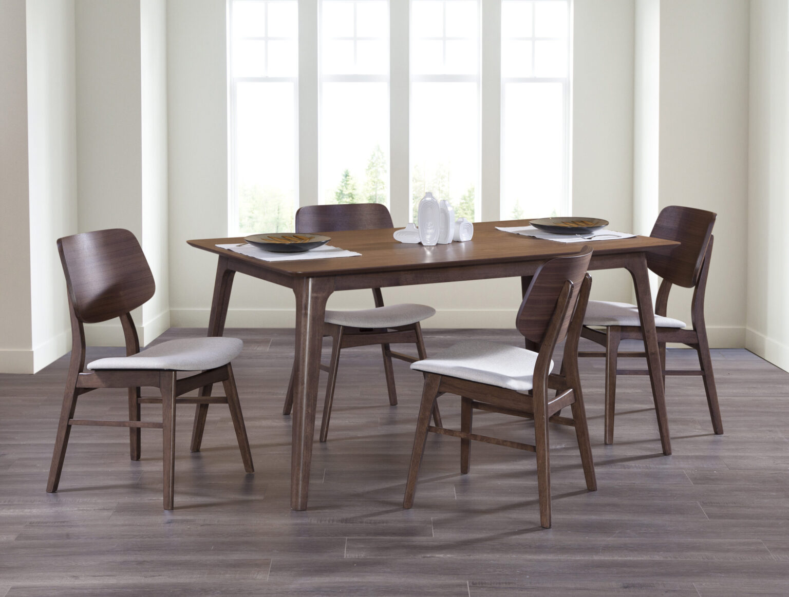 Oscar Walnut Dining Collection - New Classic Furniture
