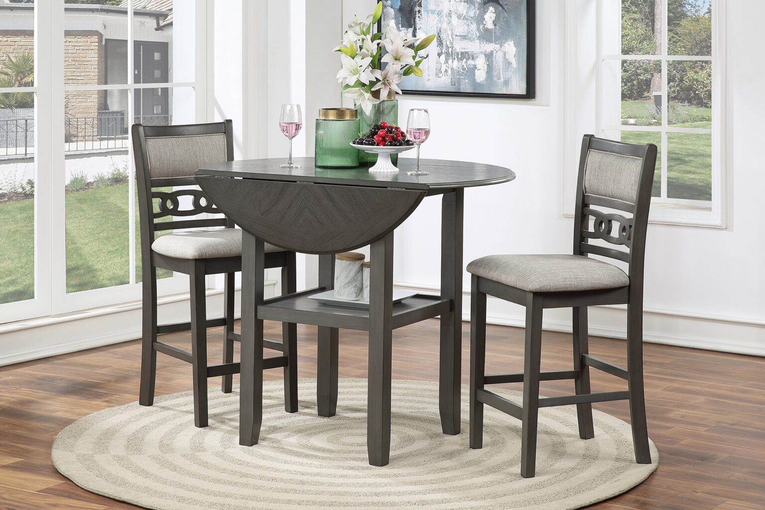 Gia Gray Dining Collection - New Classic Furniture