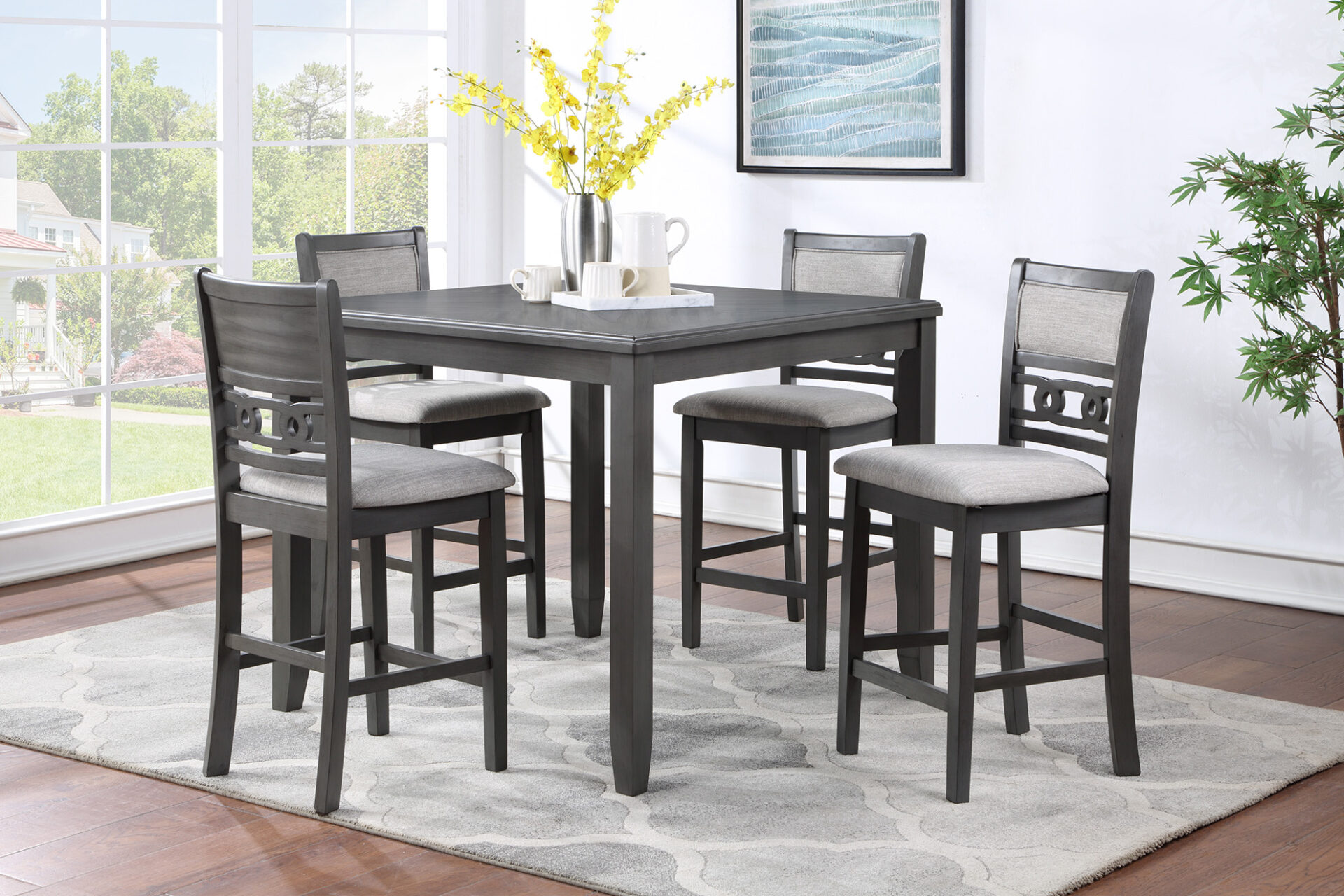 Gia Gray Dining Collection - New Classic Furniture