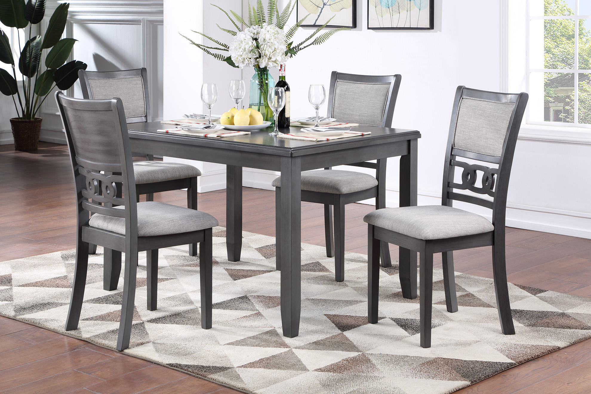 Gia Gray Dining Collection - New Classic Furniture