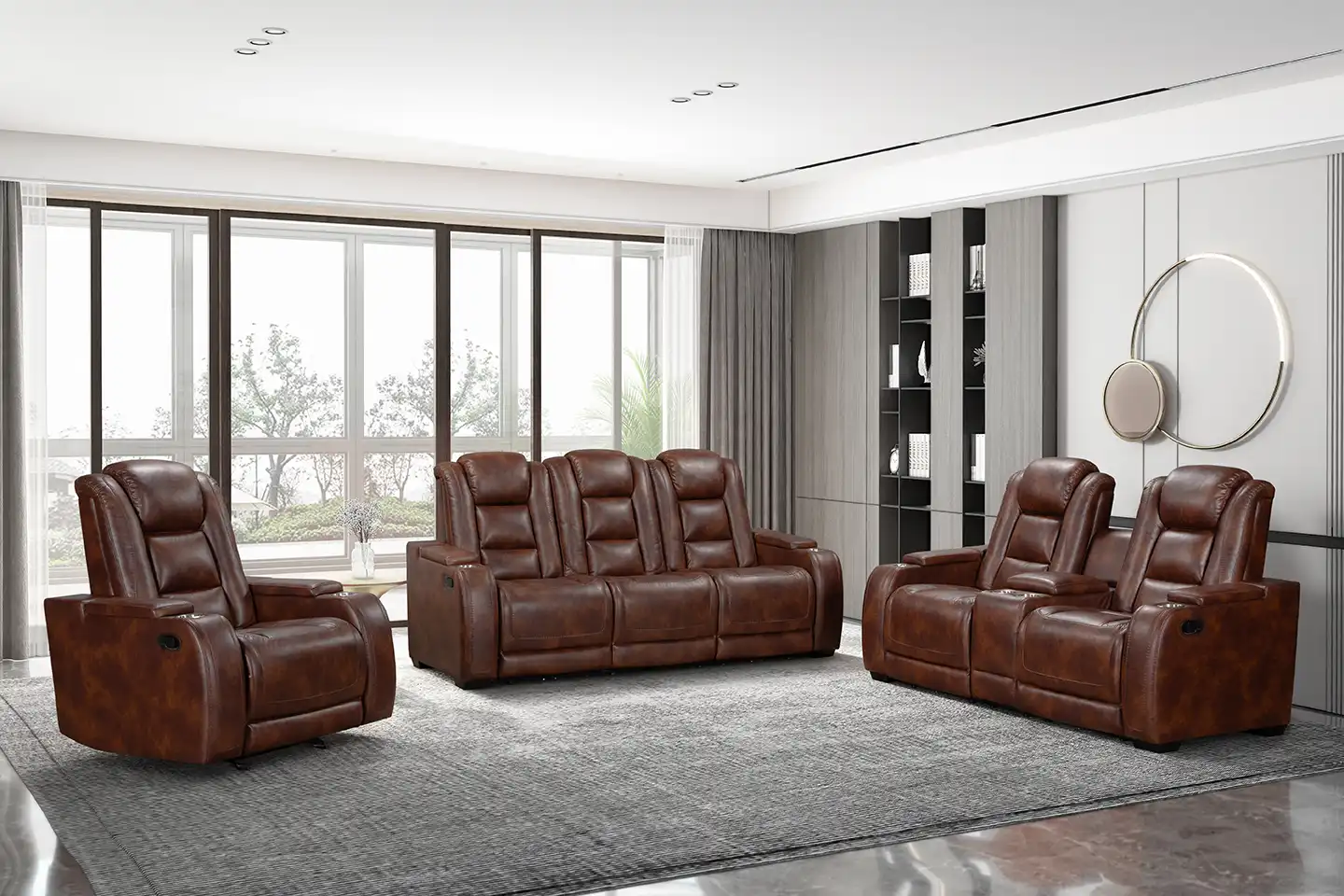 Chester Brown Motion Collection - New Classic Furniture